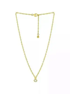 Sutra Diamond Pendant Necklace In 18k Yellow