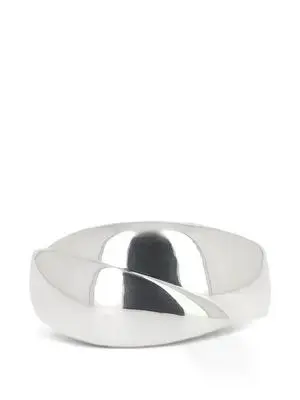 PHILIPPE AUDIBERT Tone Hollow Sculptural Bracelet - Silver