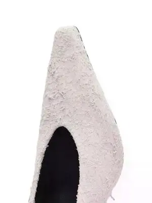 Loulou De Saison Faye Distressed Leather Pumps