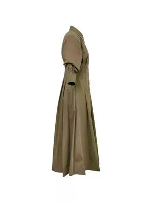 Simkhai Jazz Pleated Midi Dress - Neutrals