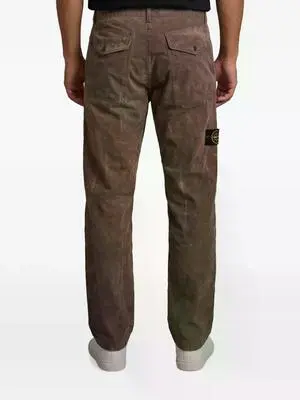 Stone Island Terra-effect Corduroy Trousers