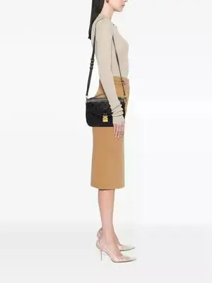 LOUIS VUITTON 2020 Monogram Empreinte Pochette Metis Satchel - Black