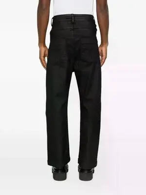 THOM KROM Coated Straight-leg Trousers