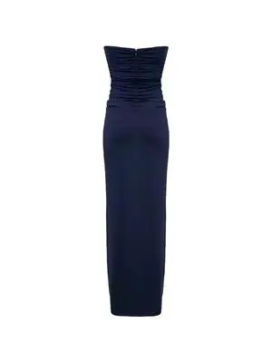 Simkhai Emma Draped Strapless Gown