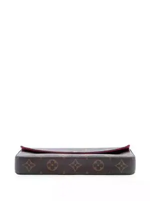 LOUIS VUITTON 2020 Monogram Pochette Felicie Crossbody Bag - Brown