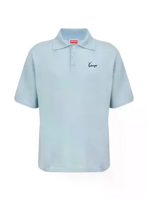 Kenzo Signature-embroidered Polo Shirt