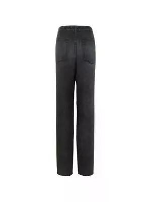 Rag & Bone Miramar Slink Drawstring Jeans - Black