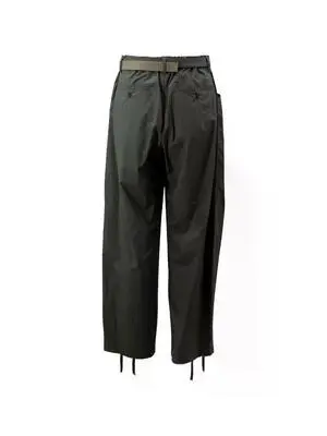 Sacai Belted Drawstring-hem Trousers