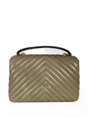 Pinko Love Lady Puff Chevron-quilted Shoulder Bag