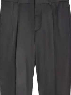 LARDINI Pleated-detail Tailored Trousers - Grey