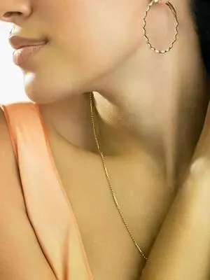 GRAZIELA Rio Diamond Hoop Earrings