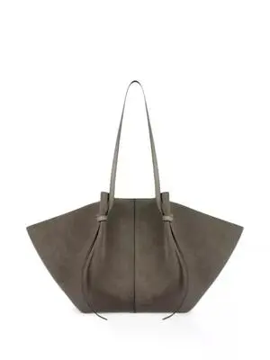 Yuzefi Large Mochi Suede Shoulder Bag