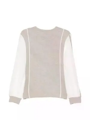 Liu Jo Fine Knit Paneled Sweater