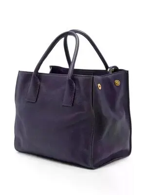 Prada 2000-2013 Vitello Daino Open Convertible Tote Satchel