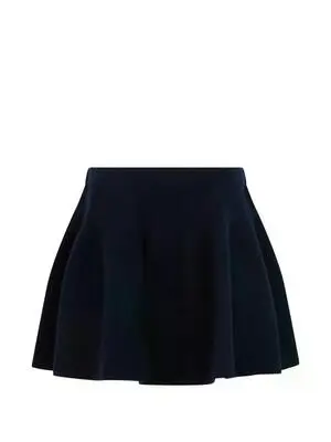 LISA YANG Knitted Flared Mini Skirt
