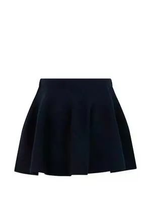 LISA YANG Knitted Flared Mini Skirt