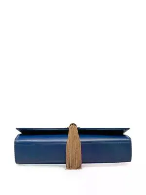 Saint Laurent Medium Smooth Calfskin Monogram Kate Tassel Crossbody Bag