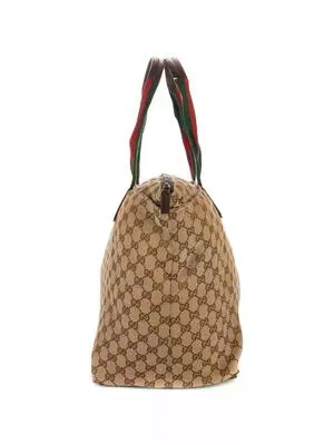 Gucci Gg Supreme Web Tote Bag