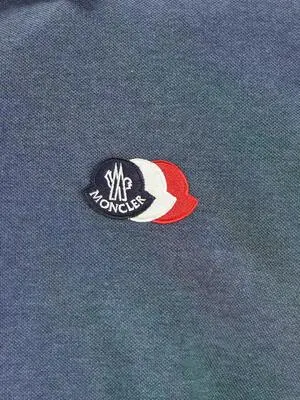 Moncler Cotton Piquet Polo Shirt