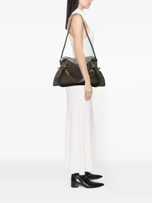 Chloé 2011 Large Leather Paraty Satchel - Brown