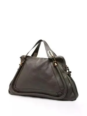 Chloé 2011 Large Leather Paraty Satchel - Brown