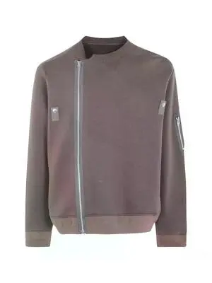 Sacai Zip-detail Sweatshirt