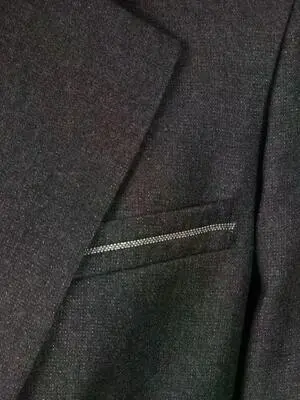 Peserico Single-breasted Blazer With Bead Embellishment