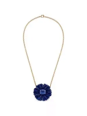 Irene Neuwirth Lapis Lazuli And Tanzanite Flower Necklace