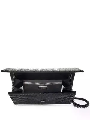 Judith Leiber Crystal-embellished Chain-strap Clutch Bag
