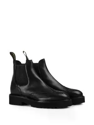 DOUCAL'S Brogue-detail Ankle Boots