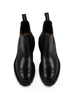DOUCAL'S Brogue-detail Ankle Boots