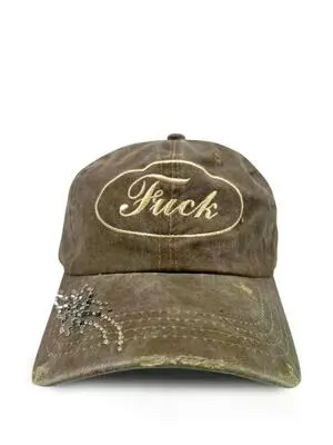 Alchemist Crystal Embellished Embroidered Baseball Cap