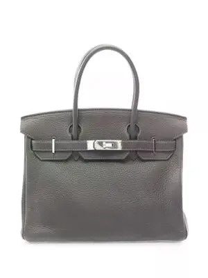 Hermès 2008 30 Birkin Handbag - Grey