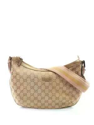 Gucci 2000s Gg Canvas Shoulder Bag - Neutrals