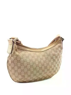 Gucci 2000s Gg Canvas Shoulder Bag - Neutrals