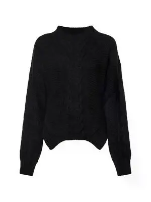 DONDUP Cable-knit Wool Sweater