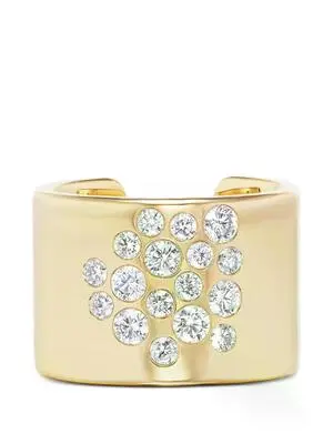 UNIFORM OBJECT Diamond Mega Cuff Ring - Gold