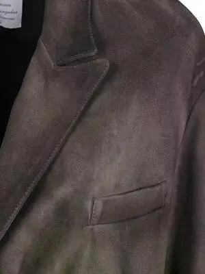 IBRIGU Suede Embroidered Jacket
