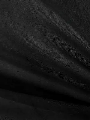 AMOMENTO Sheer Slim-fit Shirt