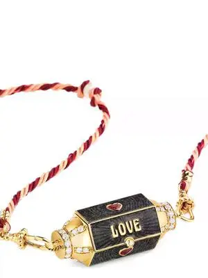 MARIE LICHTENBERG Love Is Blind Diamond And Ruby Necklace