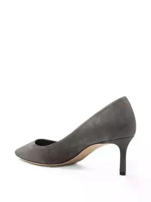 JIMMY CHOO Romy Pointed-toe Pumps - Grey