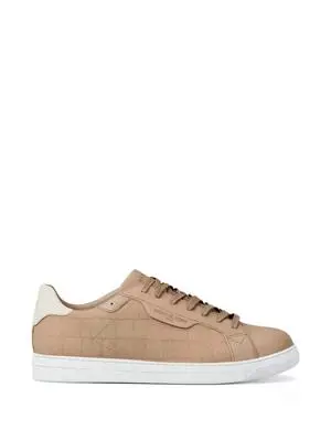 Michael Kors Keating Leather Sneakers - Brown