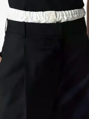 RÓHE Boxer-detailed Pleated Trousers