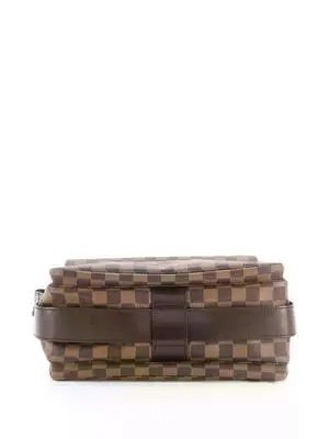 LOUIS VUITTON Naviglio Handbag Damier Crossbody Bag - Brown