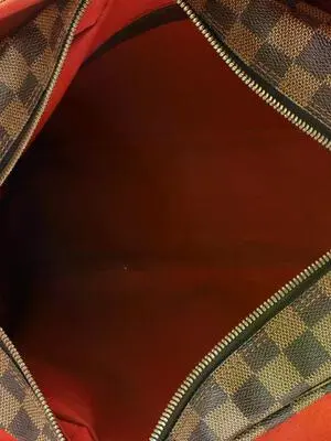 LOUIS VUITTON Naviglio Handbag Damier Crossbody Bag - Brown