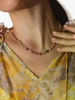 Irene Neuwirth Small Classic Link Multi-stone Necklace