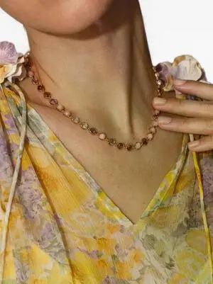 Irene Neuwirth Small Classic Link Multi-stone Necklace