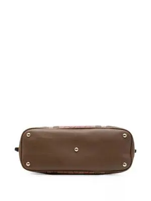 Gucci Gg Supreme Dome Satchel - Pink