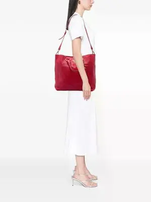 Prada Vitello Daino Open Convertible Tote Satchel