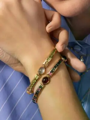 VAN ROBOT Tourmaline And Yellow Bracelet